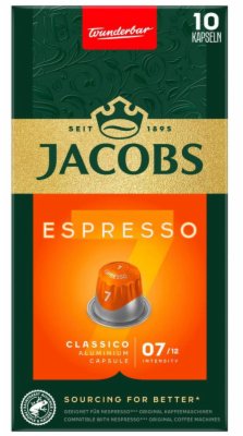 KAPSULE JACOBS ESPRESSO 7 CLASSICO 10/1
